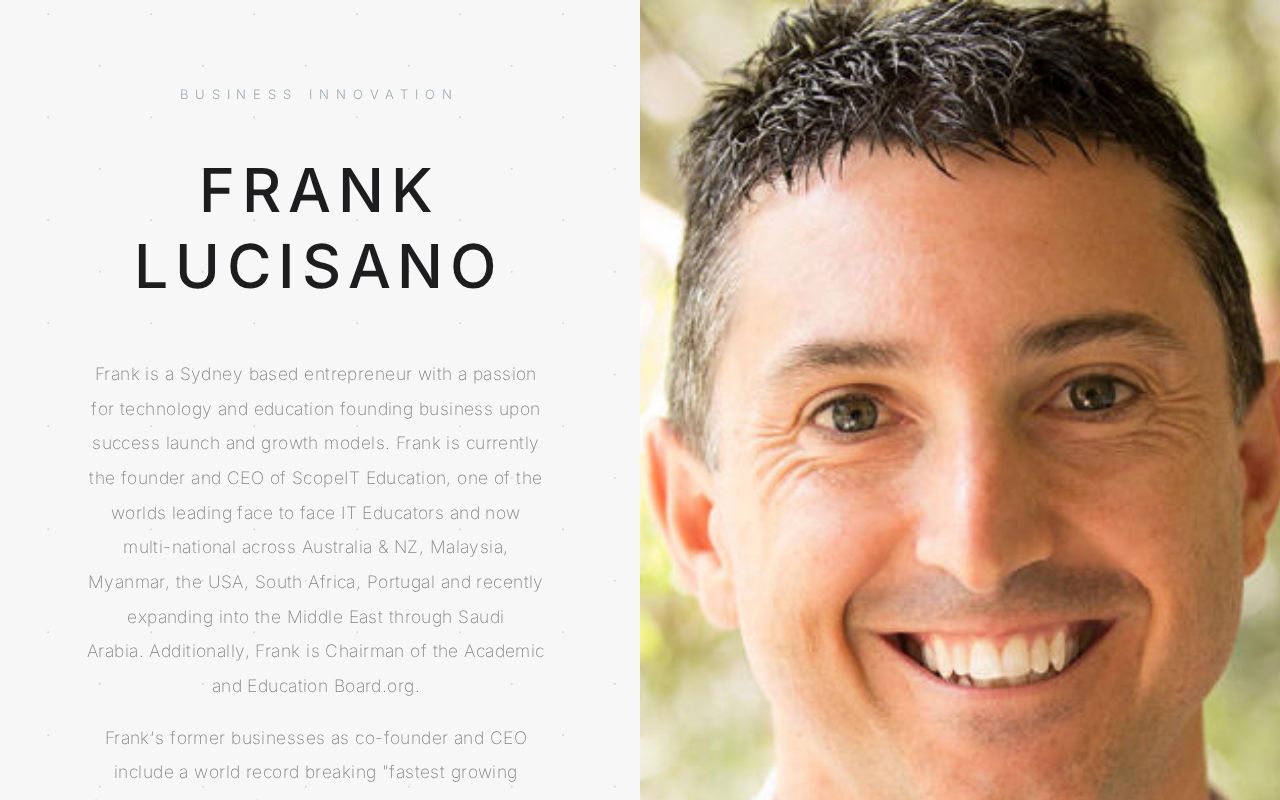 Frank Lucisano Bio
